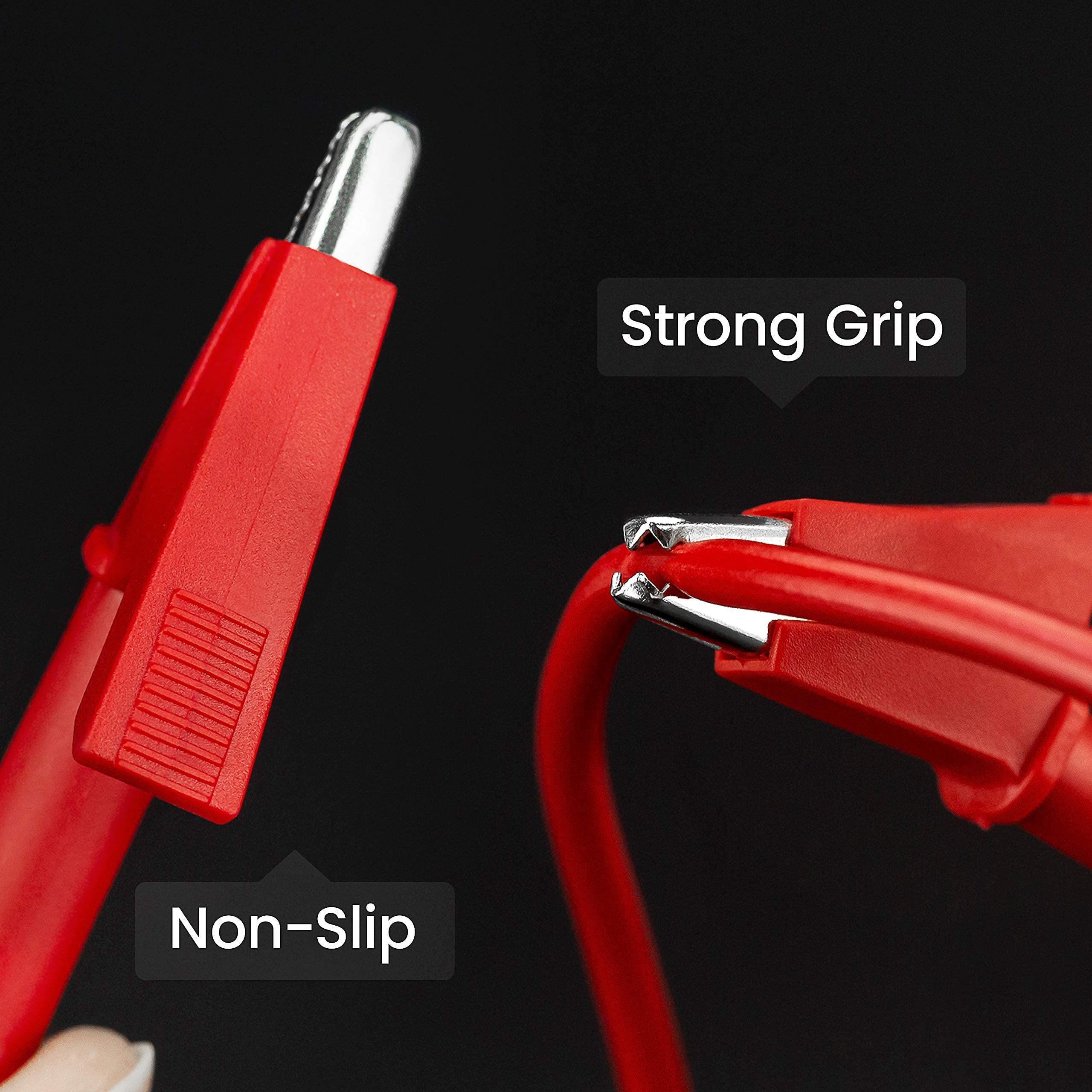 Multimeter & 2PCS Alligator Clips Electrical Test Leads