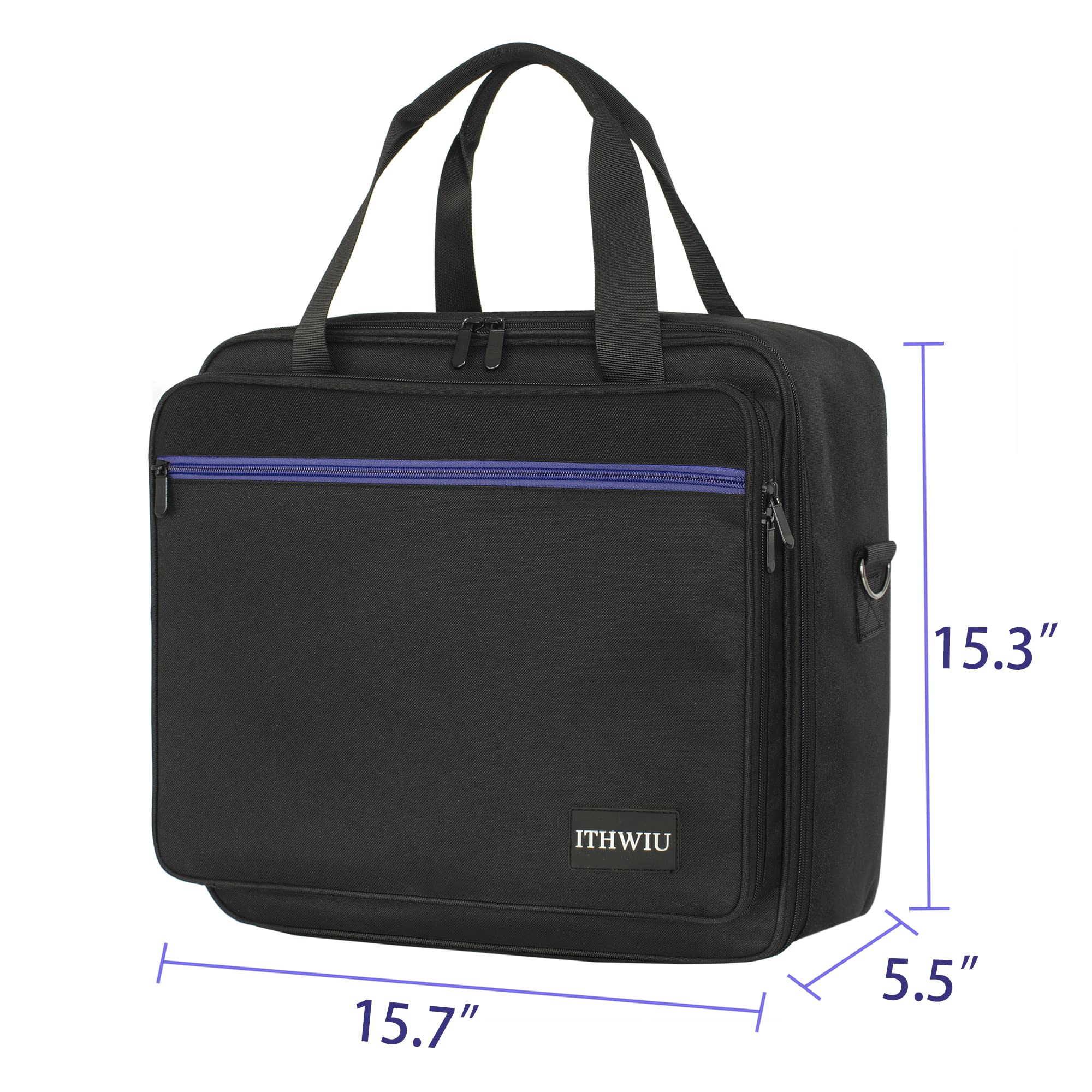 ITHWIU Travel Padded Nylon Mixer Gear Carrying Case For Alto 12 channel mixer / Q1202USB Bag