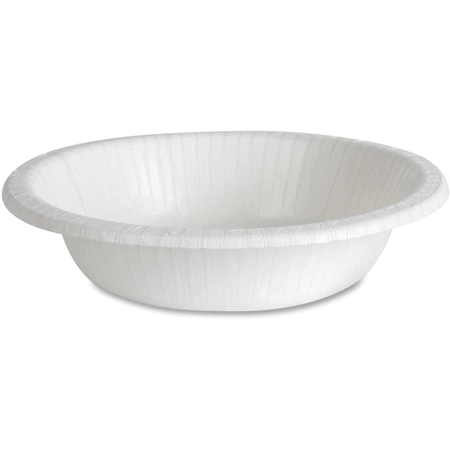 Dixie Georgia Pacific DBB12WCT Paper Bowl 12oz Cap 12.4-Inch x12.4-Inch x15.1-Inch 8PK/CT White