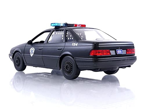 Robocop 35th Anniversary 1:24 OCP Ford Taurus Die-Cast Car & 2.75" Robocop Figure, Toys for Kids and Adults