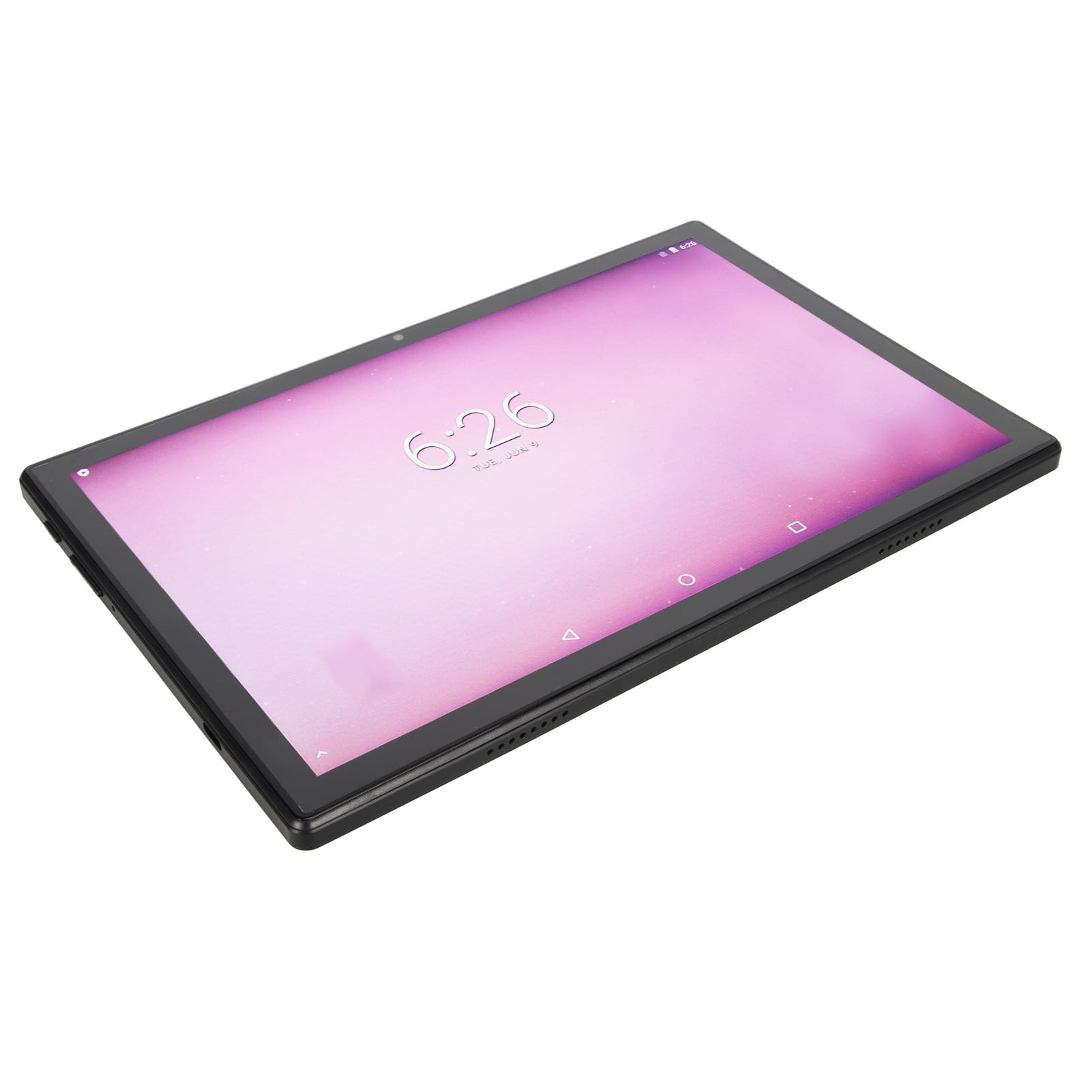 fannay Digital Tablet, Dual Speakers Black 10.1 Inch GPS Tablet for Android 12.0 FHD Display for Education for Gaming (US Plug)