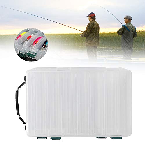 Fishing Accessory Storage Box Fishing Tackle Box, Fishing Tackle Storage Bait Case Fishing Lure Storage Box, for Storing Lures Storing Hooks