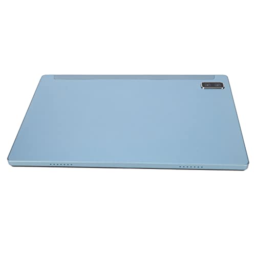 Naroote Gaming Tablet, 2.0 GHz Octa Core 10.1in Tablet 8GB RAM 256GB ROM Blue for Office (US Plug)