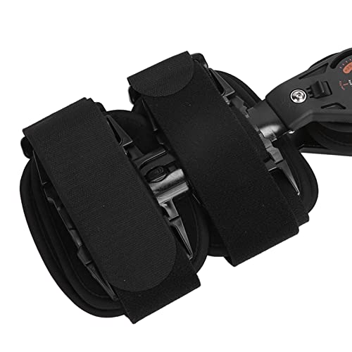 Hinged Knee Brace, Knee Support Stabilizer Breathable Aluminum Alloy 120 Degree Bending Angle for Leg Injuries