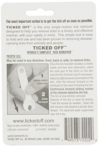 Ticked Off Tick Remover, Orange