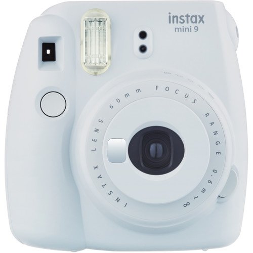 Fujifilm Instax Mini 9 Instant Camera Smokey White w/Fujifilm Instax Mini 9 Instant Films (60 Pack) + A14 Pc Deluxe Bundle for Fujifilm Instax Mini 9 Camera…
