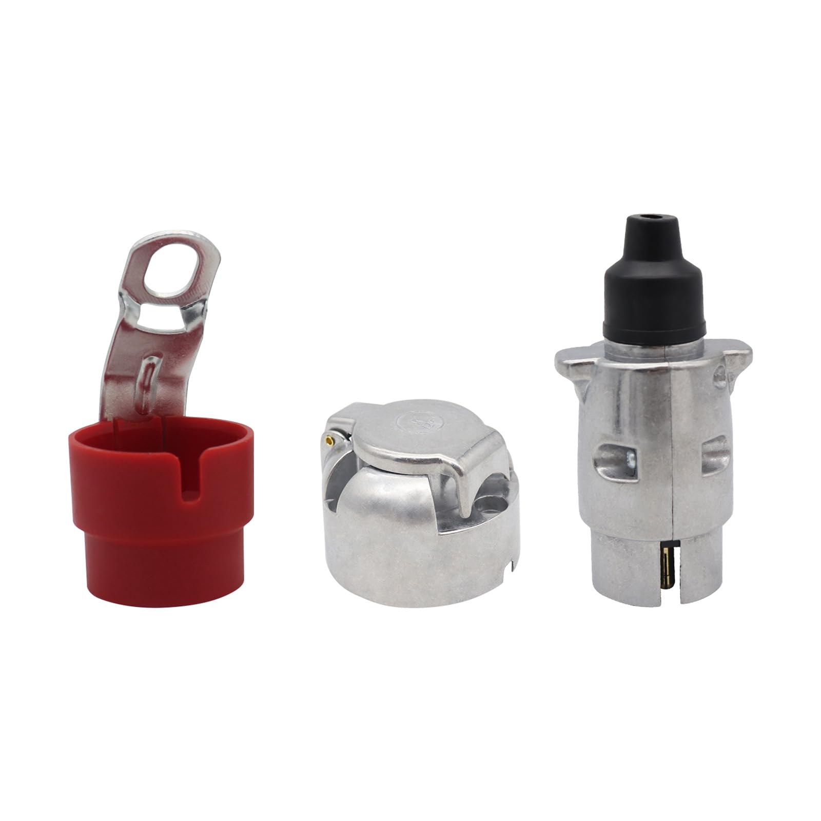 Osdhezcn 7 Trailer Plug Adapter 7 Pin Trailer Plug Trailer Connector Trailer Plug 7 Pin Plug Adapter Trailer Connector Trailer Connector