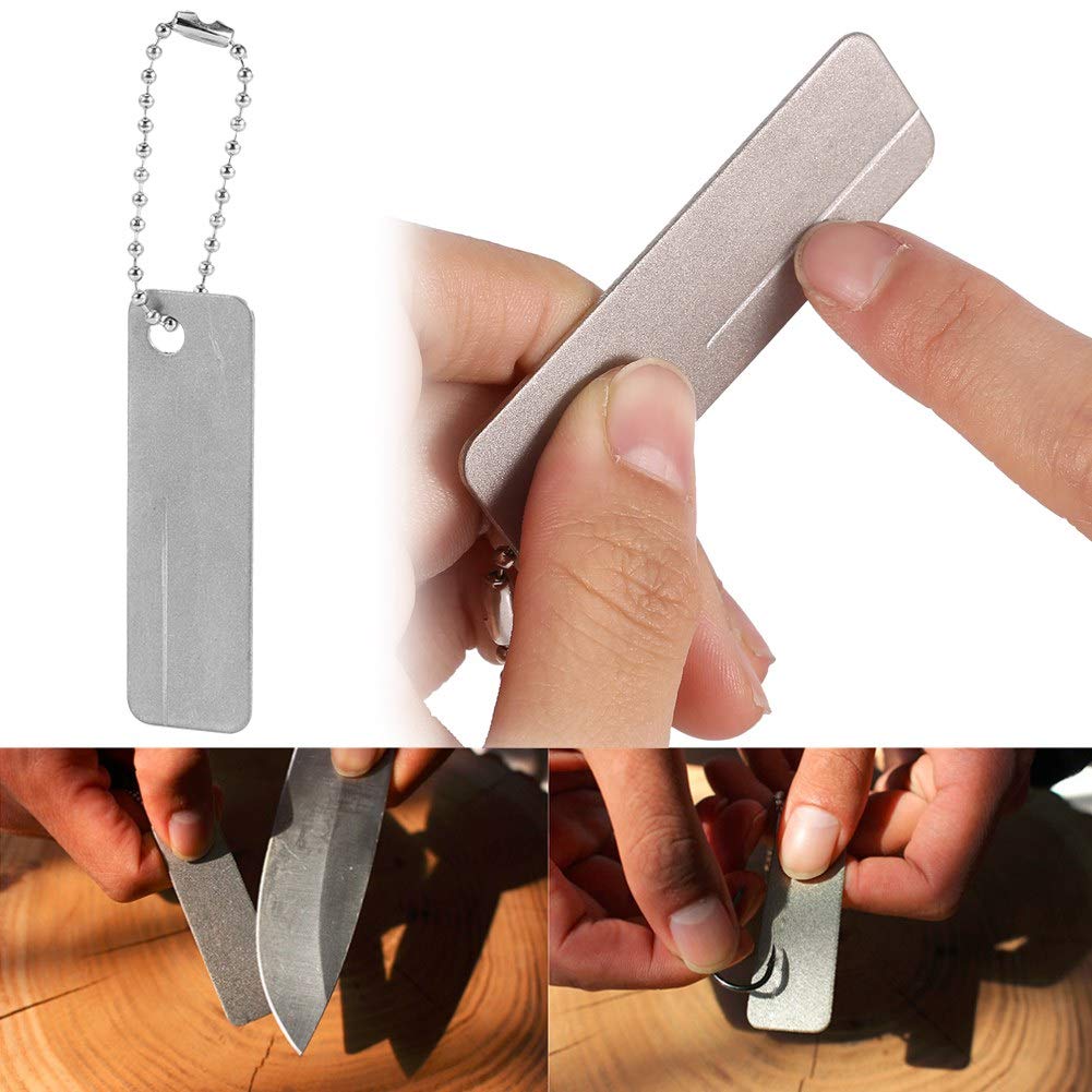 Fish Hook Sharpening File, Fish Knife Grinding Tool Fishing Accessory Fishing Hook Hone Sharpener for Camping for Outdoor Fishing