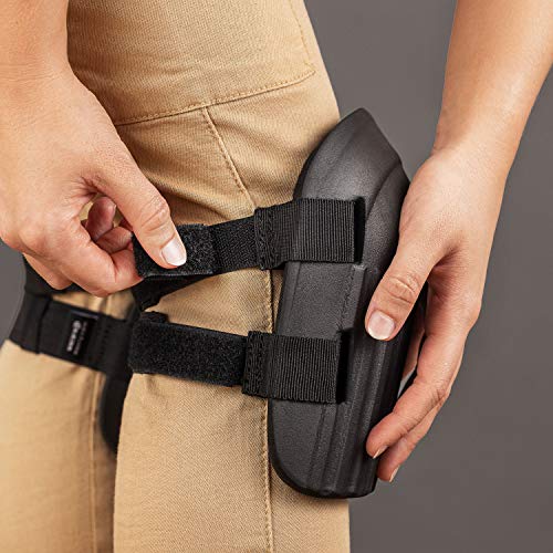 NoCry Foam Knee Pads for Work β Waterproof and Lightweight Knee Pads for Cleaning, and Easy Fit Knee Pads for Gardening with Adjustable Straps β Perfect Work Knee Pads for Women
