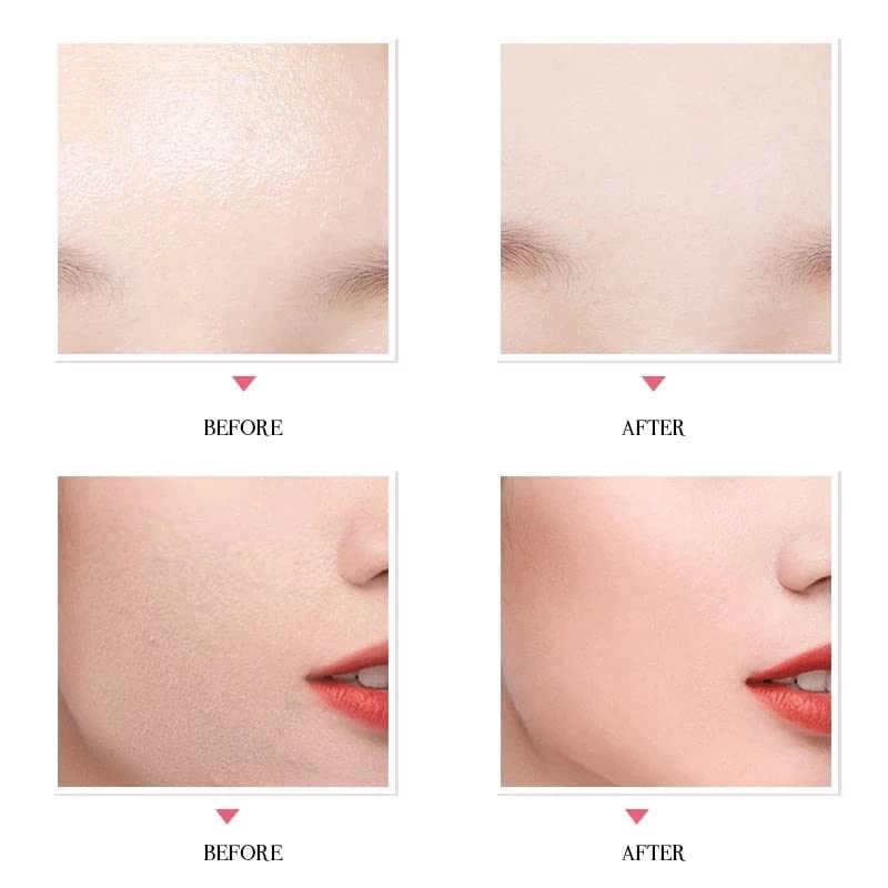 Hunmui Face primer pore base gel cream,Magical perfecting base face primer under foundation Anti-Aging WrinklesShrink Pore Remove Fine LinesExfoliatingAnti-Oxidation(1PC)
