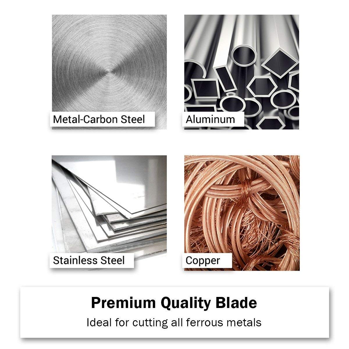 KSEIBI 651006 Grinding Wheels 25-Pack, Aluminum Oxide Discs for Metal & Stainless Steel, 4-1/2" x 1/4" x 7/8", Aggressive Grinding for Angle Grinders, Depressed Center Design