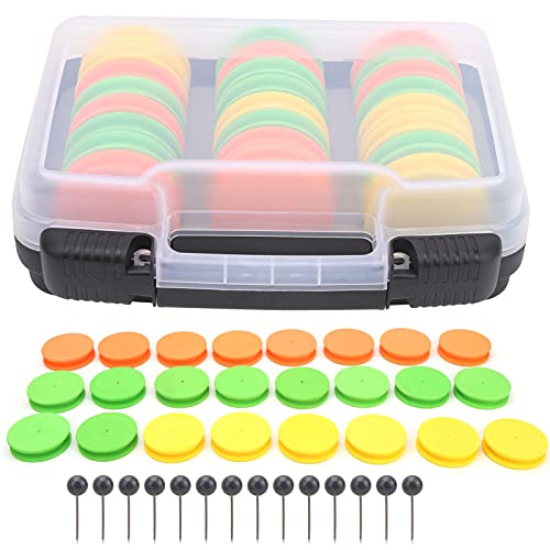 Fishing and Rigging Foam Spools, 24pcs Fishing EVA Spools Foam Winding Spools Spools Winding Board Tool EVA Line Spools for Fish