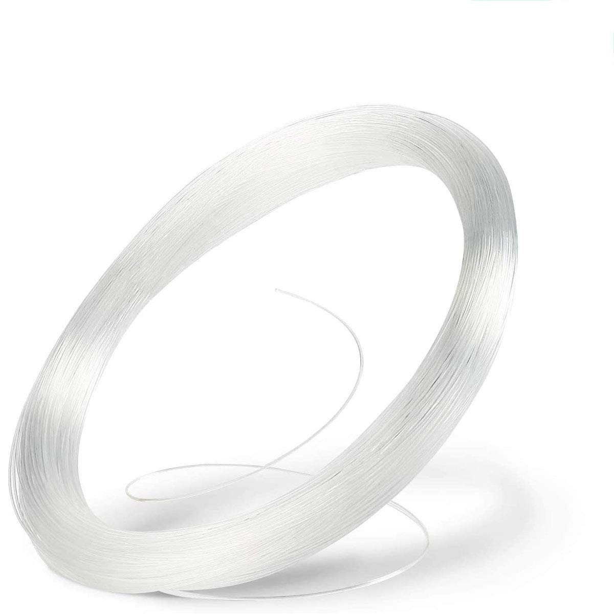 Fishing Line, 500 Meters Translucent Nylon String Cord(White)
