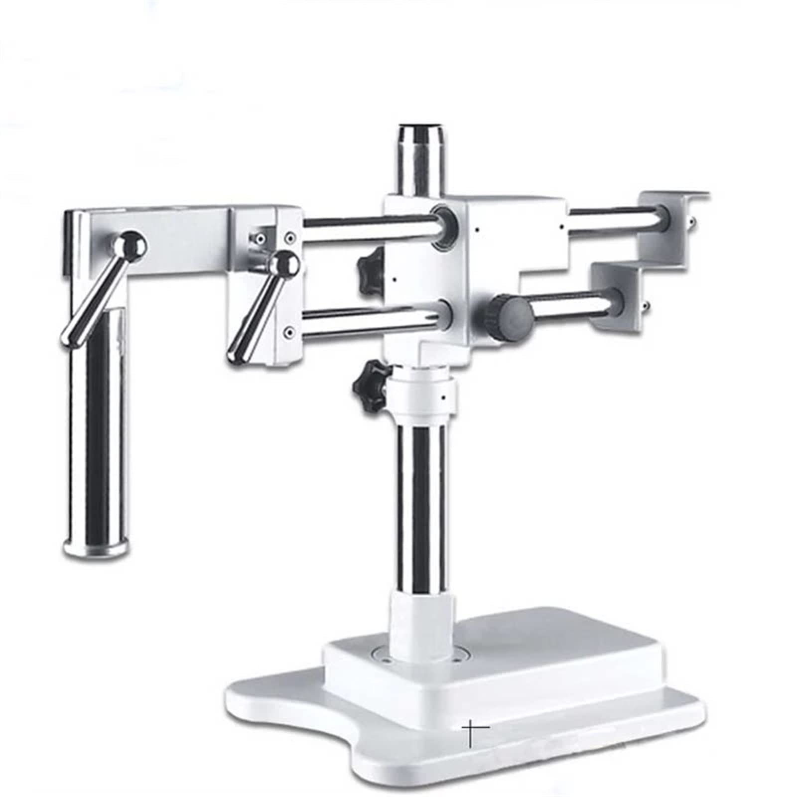 LXXSH Microscope Gimbal Support Arms Double Pole Rotate 360 Degrees Lifting Bracket Stand Universal Bracket (Color : A, Size : See Figure)
