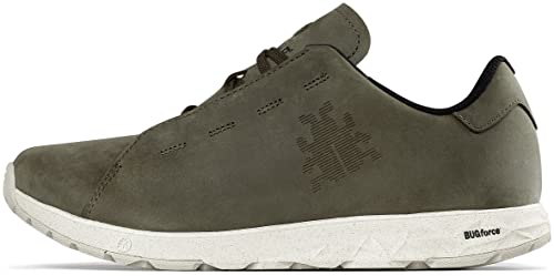 Icebug Loe Biosole Leather Walking Shoe with Grip Sole, Stone, 06.5