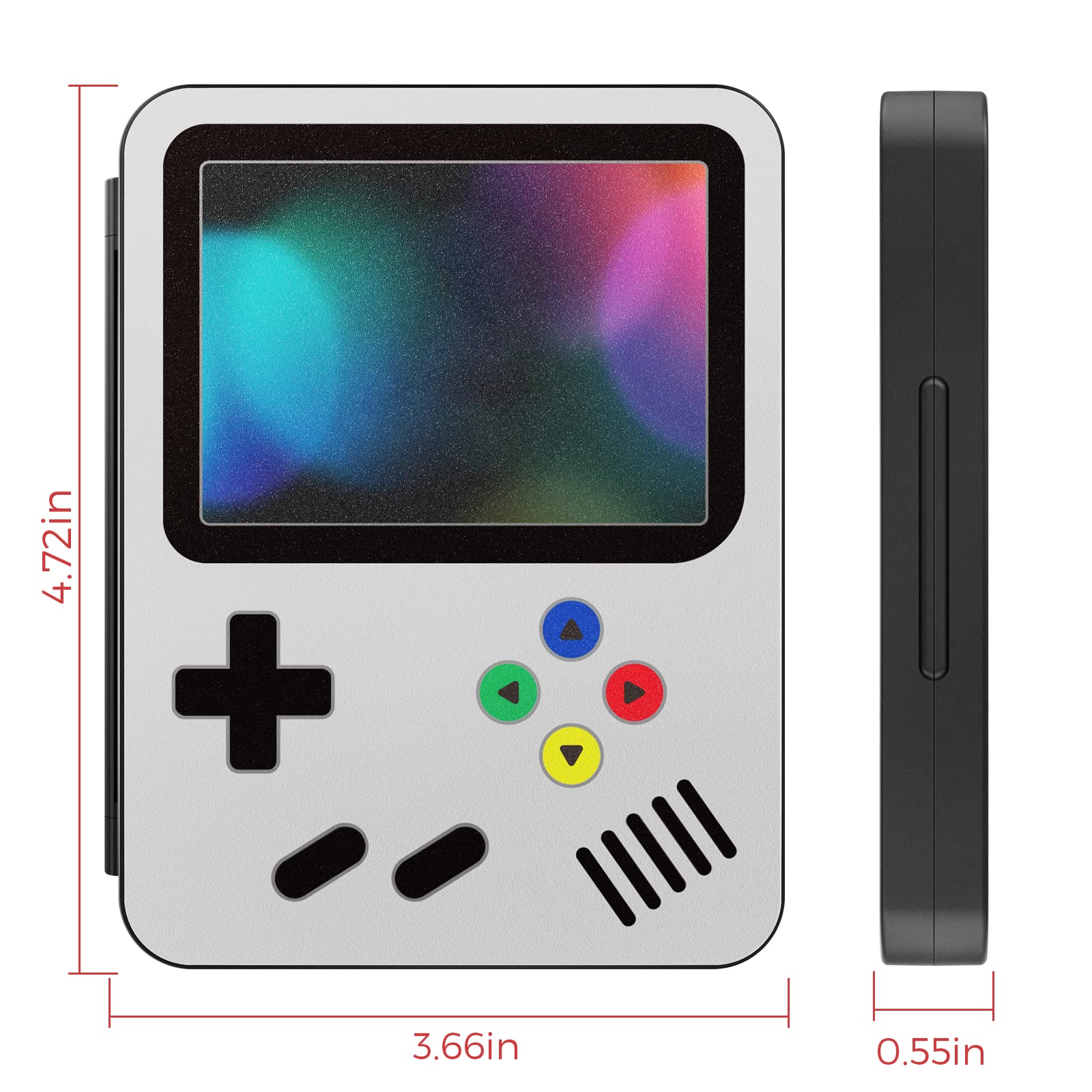 HEIYING Game Card Case for Nintendo Switch& Switch OLED& Switch Lite,Portable Switch Game Memory Card Storage with 24 Game Card Slots and 24 Micro SD Card Slots.