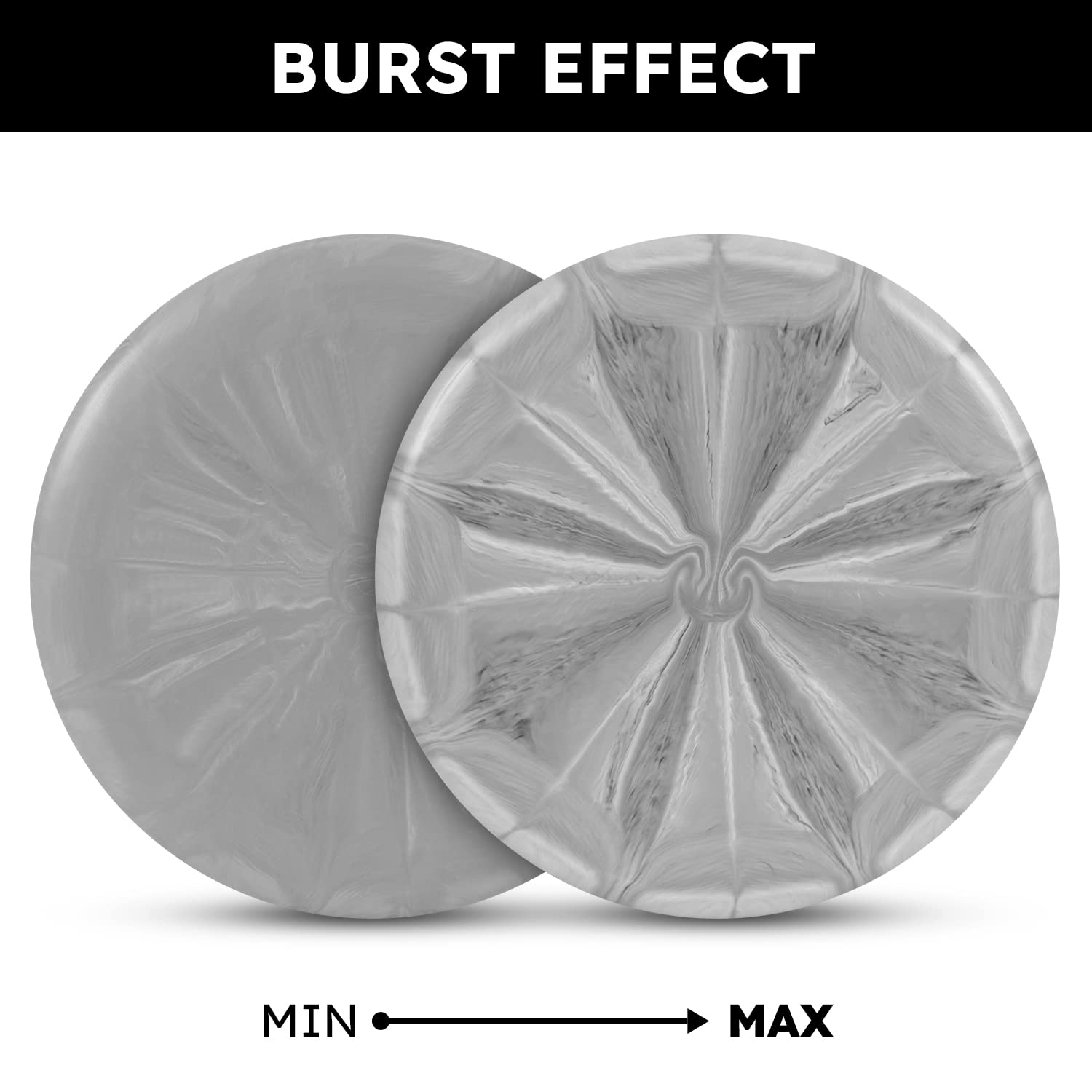 Dynamic Discs Prime Burst Warden Disc Golf Putter | 170g Plus | Smooth Release and Neutral Flight | Beadless Frisbee Golf Putter | Stamp Color Will Vary (Gray)