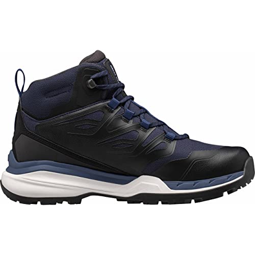 Helly-Hansen Mens Traverse HT Mid Hiking Boots, 689 Evening Blue/Deep Fjord, 10