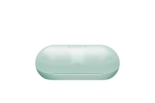 Sony WF-C500 True Wireless Headphones - Up to 20 Hours Battery - Charging case - Voice Assistant Compatible - Built-in mic for Phone Calls - Reliable Bluetooth - Mint Green
