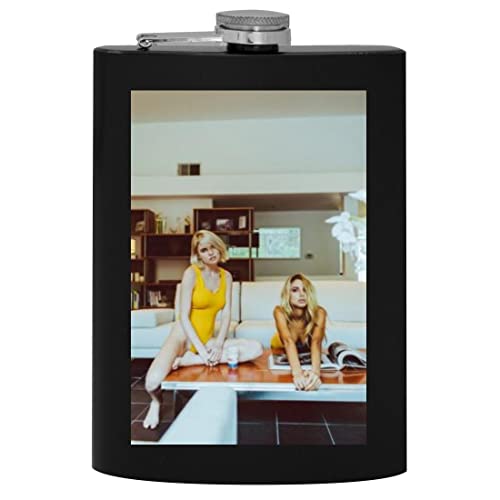 FC Carino B35Y22D63W0734655M07T32C02S27-8oz Black Hip Alcohol Drinking Flask PDI #PIDP734655