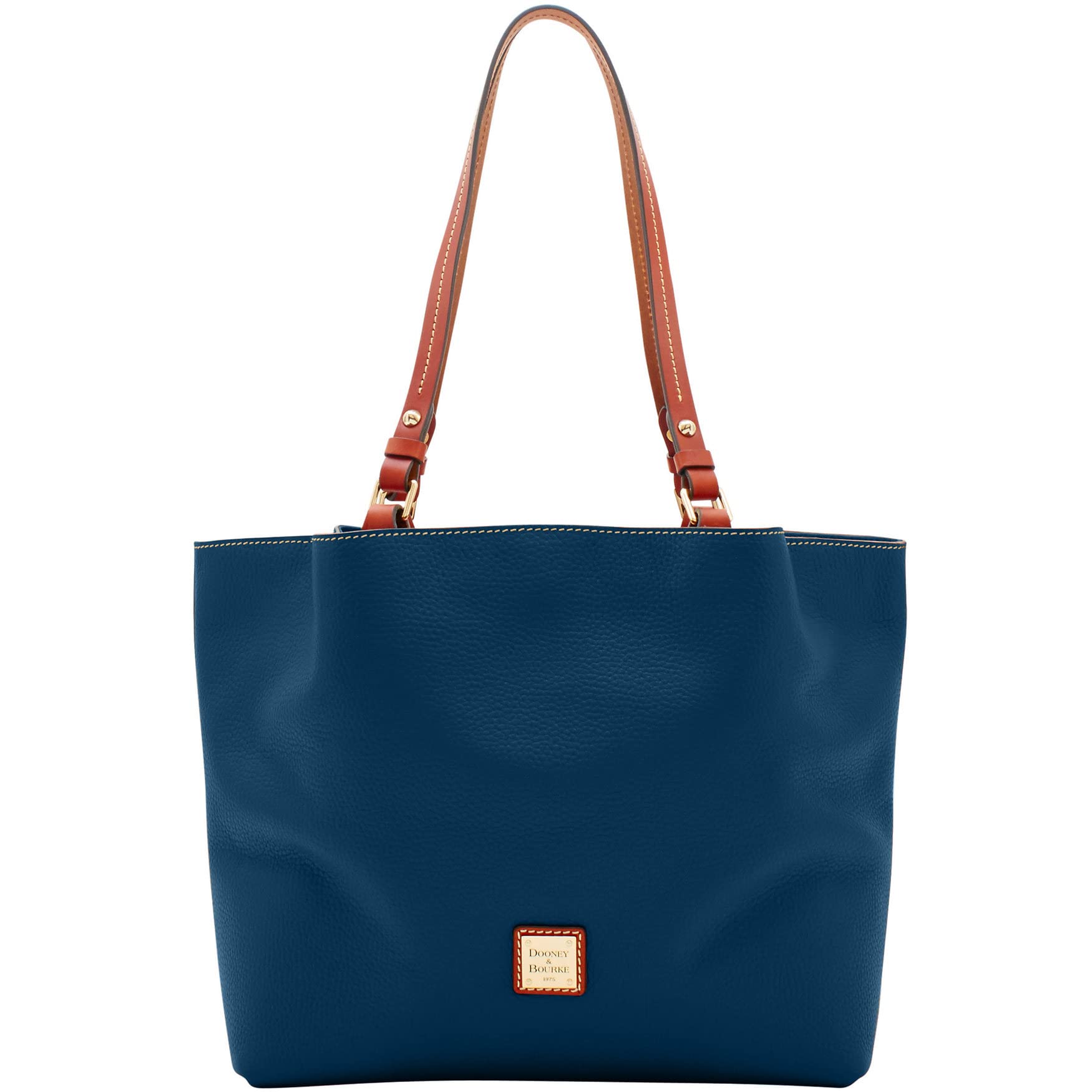 Dooney & Bourke Handbag, Pebble Grain Flynn Tote - Midnight Blue