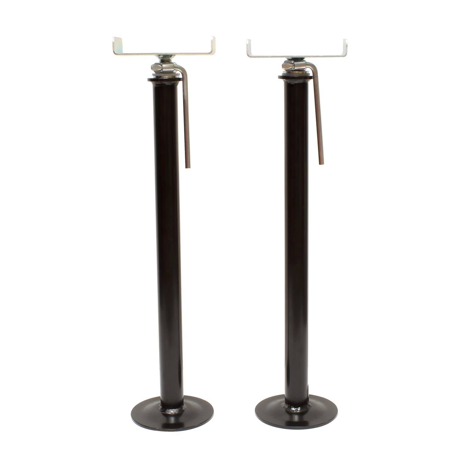 Dumble Heavy Duty RV Stabilizer Jacks for Travel Trailer 2pk - 26-49in Telescoping Camper Leveling RV Slide Out Supports