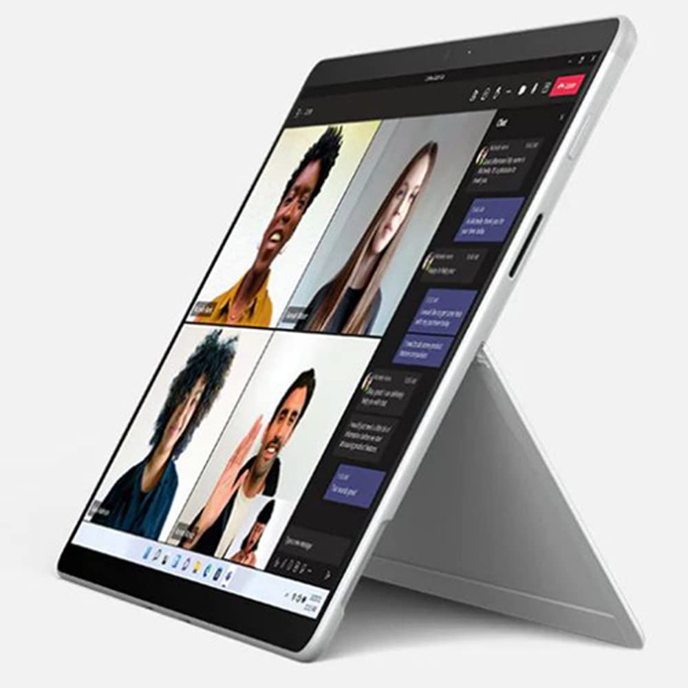 Microsoft IUR-00001 Surface Pro 8 13" Touchscreen Intel i5 8GB Memory/128GB SSD, Platinum Bundle Surface Pro Signature Mechanical Keyboard, Black and 1 YR CPS Enhanced Protection Pack