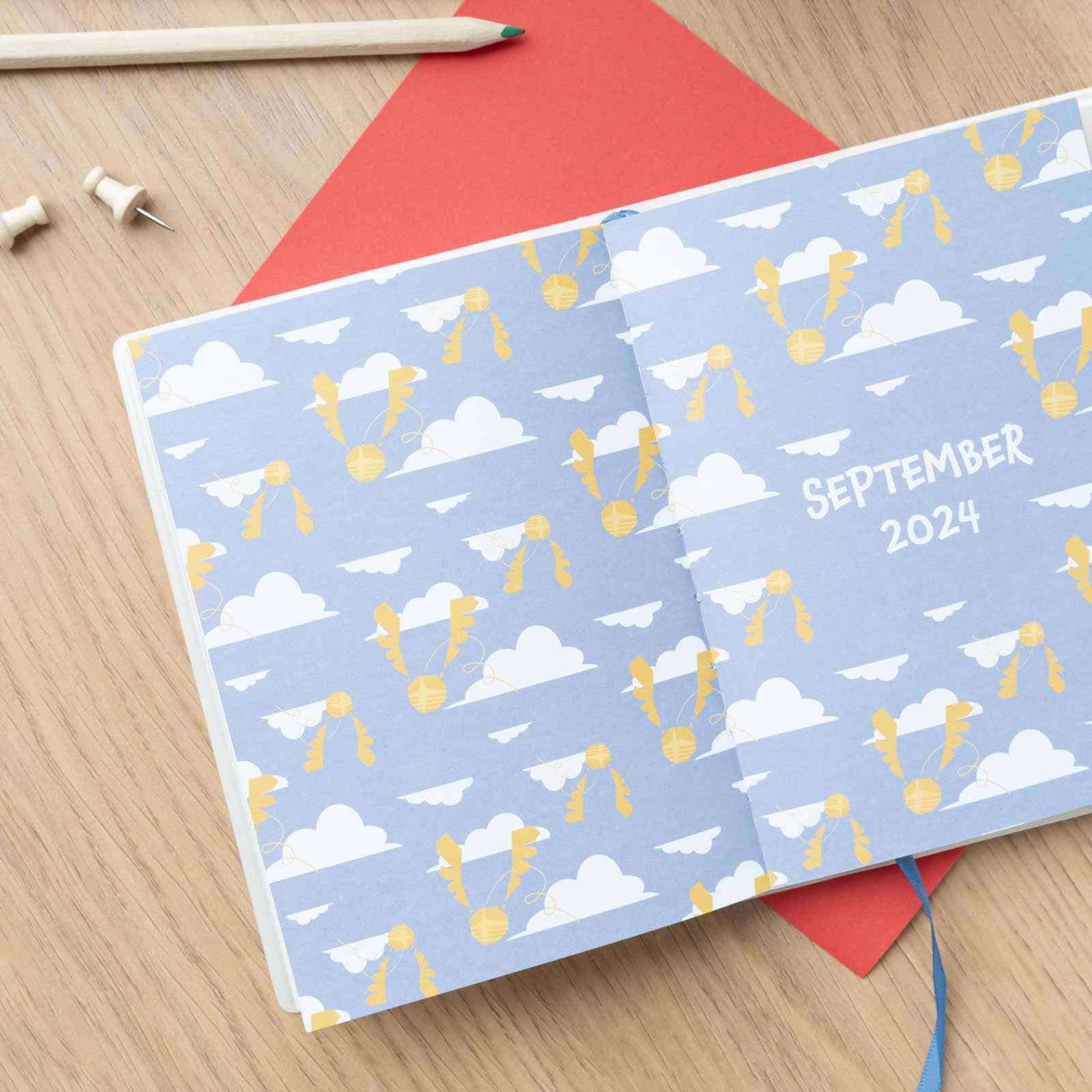 Grupo Erik Harry Potter Diary 2024 | 17 Months Diary Week To View A6 | August 2023 - December 2024 | Mid Year Diary 2023-2024 | 2024 Weekly Planner | Harry Potter Gifts