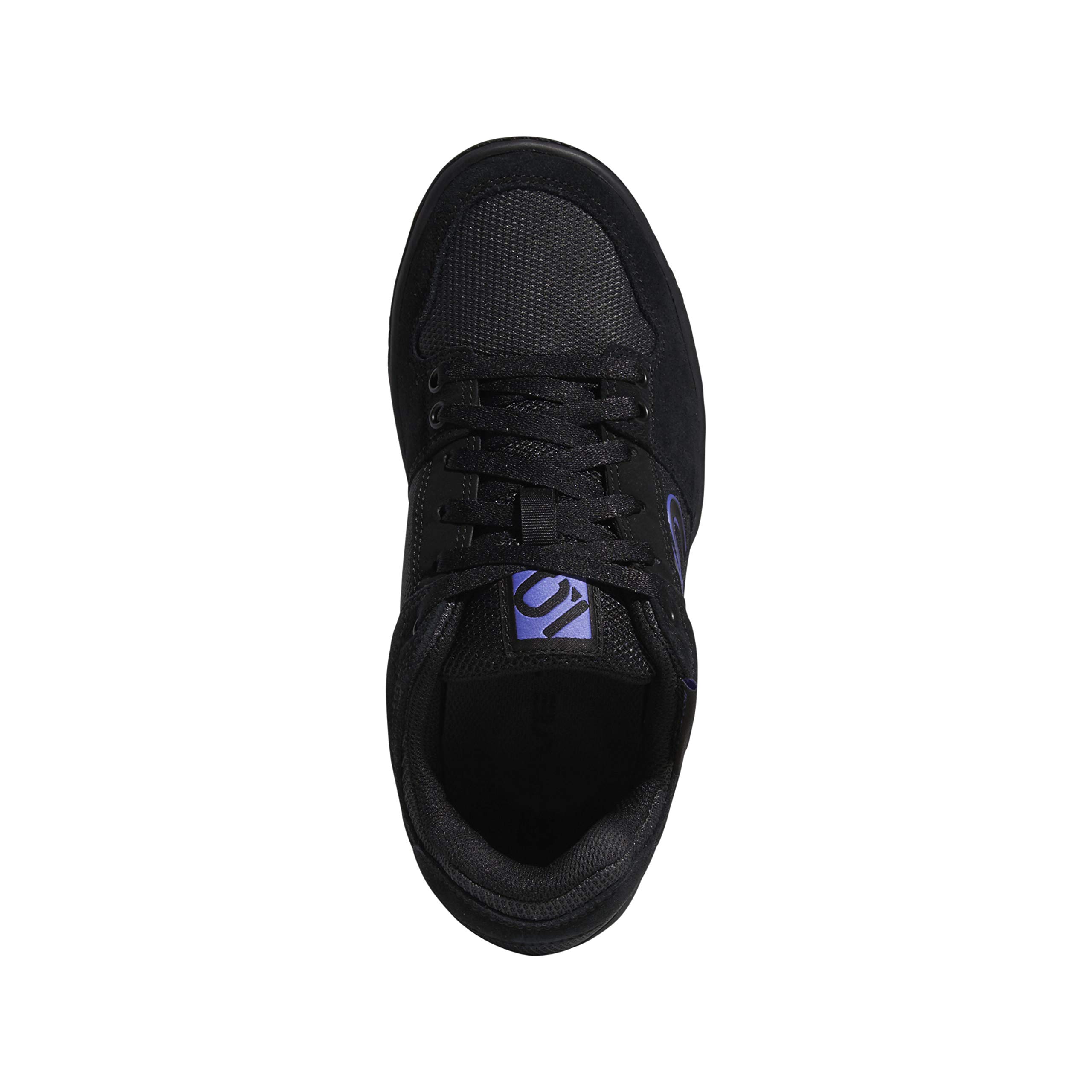 Five Ten Women's Freerider Mountain Bike Shoe, Carbon/Black/Purple - 10.5
