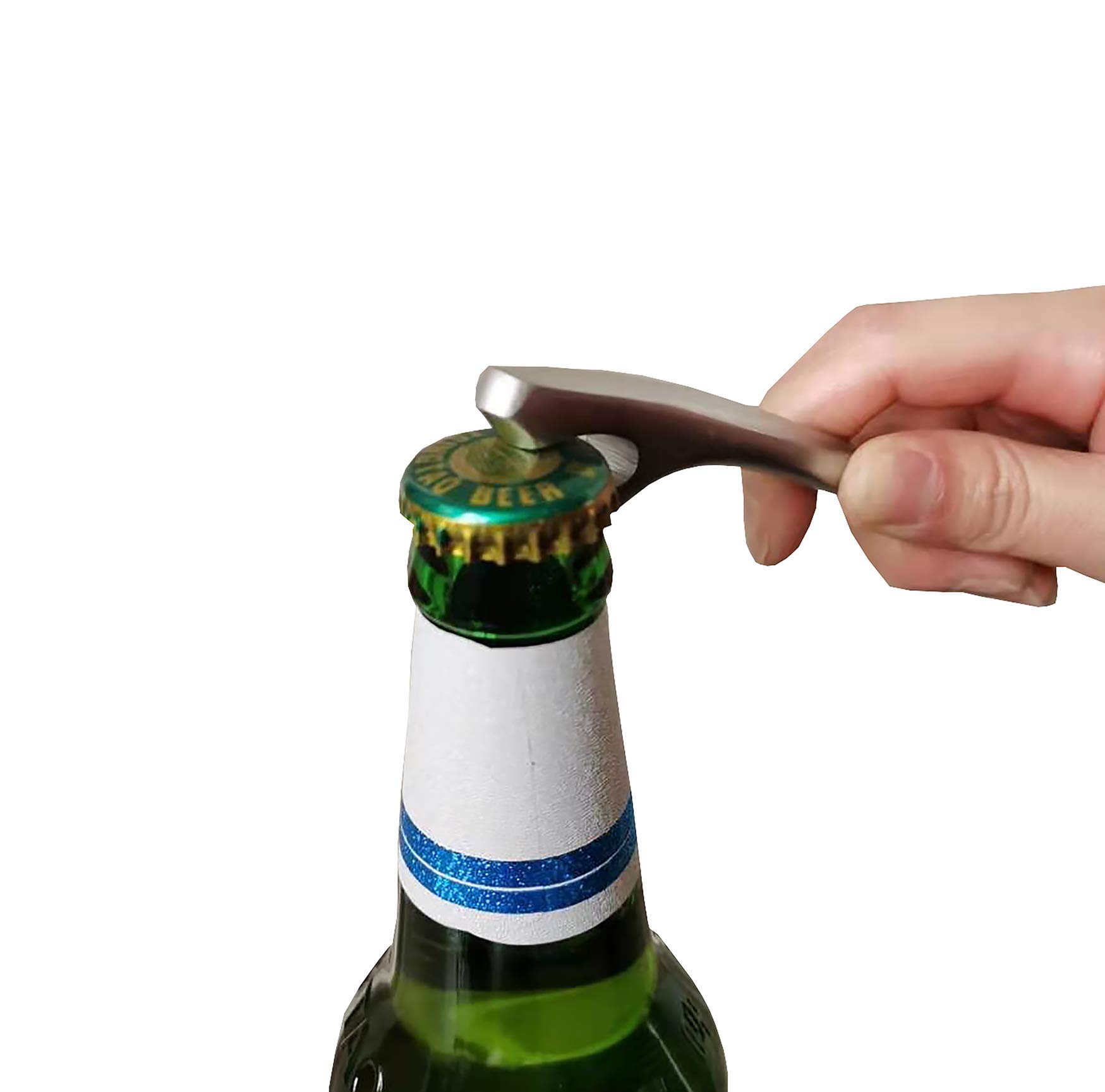 JIUMX Zinc Alloy Bottle Opener,Streamline Design With Comfortable And Excellent Hand Feeling,Daily Necessary Kitchen Supplies