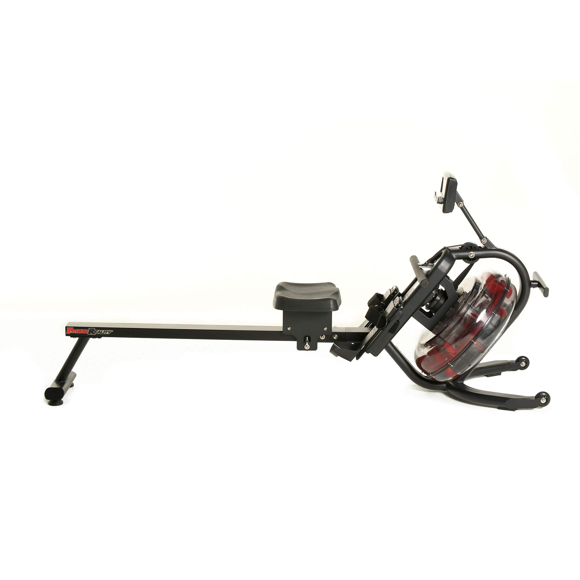 Fitness Reality Water Rowing Machine – 300lbs Capacity - Bluetooth 1 Year Free On Demand Classes - Foldable Rowing Machine for Home Use - Exercising Equipment for Cardio Training