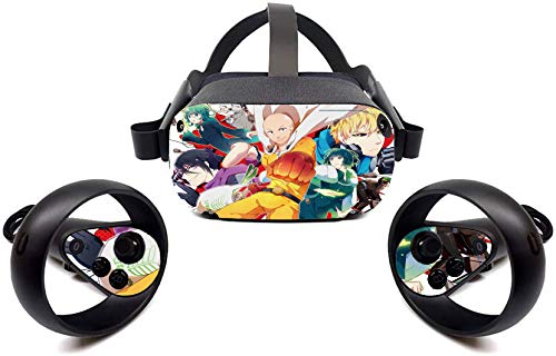 Hero Manga Vinyl Skin Sticker Decal Cover for Oculus Quest Headset and Controllers by ok anh yeu