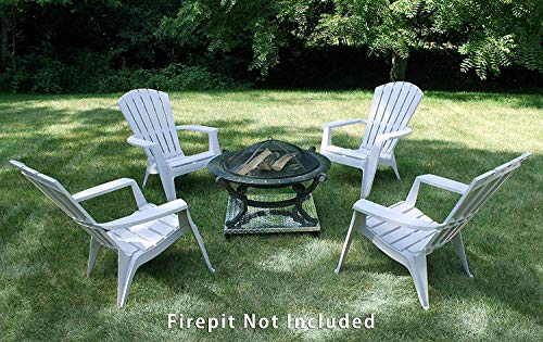 Northland Online Deck Defender & Grass Guard, High Temp Fire Pit Heat Shield, Fire Pit Mat for Grass Lawn Protection, Fire Pit Pad for Outdoors, Bonfires, Wood Burning