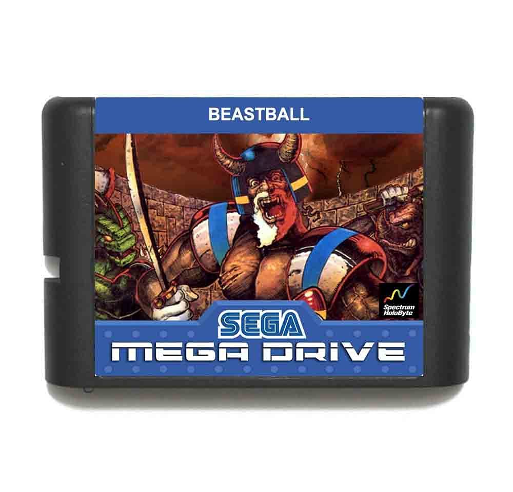 John Madden Football '93 Game Cartridge 16 Bit MD Game Card With Retail Box For Sega Mega Drive For Genesis (Black)