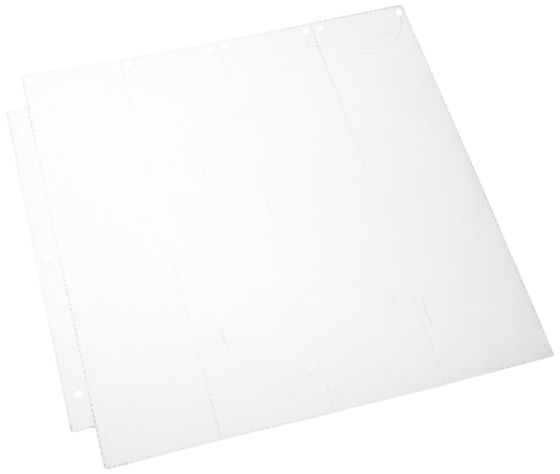 Totally-Tiffany SRSP-P59 Scrap Rack Basic Storage Page, Vertical Quad, 10-Pack