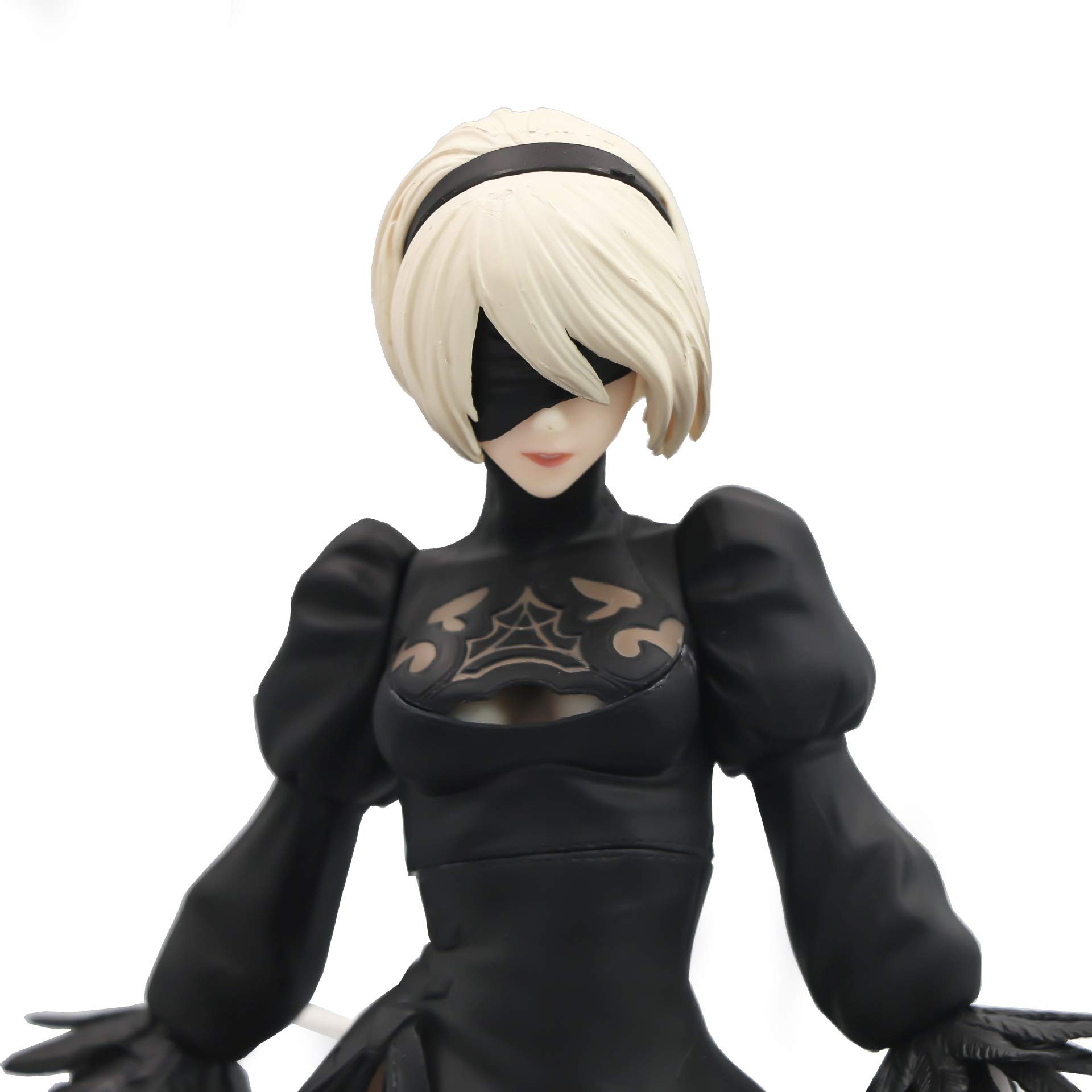 Kaaoil Yorha 2B Figure Anime Game Statue for Birthday Gift Fan Collection Desktop Decoration(28cm/11in)