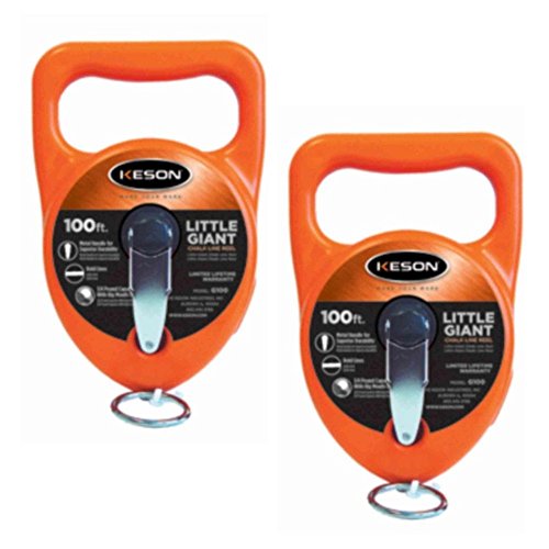 Keson G100 Little Giant Line Chalk Box - 100ft. (2 Pack)