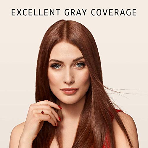 WELLA Color Charm Permanent Liquid Hair Color for Gray Coverage, 8RG Titan Red Blonde