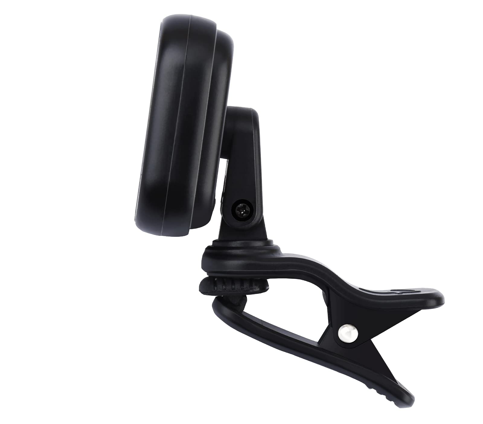 Fender Flash 2.0 Guitar Tuner Clip On, Rechargeable Guitar Tuner for 6 Strings, Battery and Micro USB Audio Charger Included, 4x3x2 Inches, 1 Count,Black