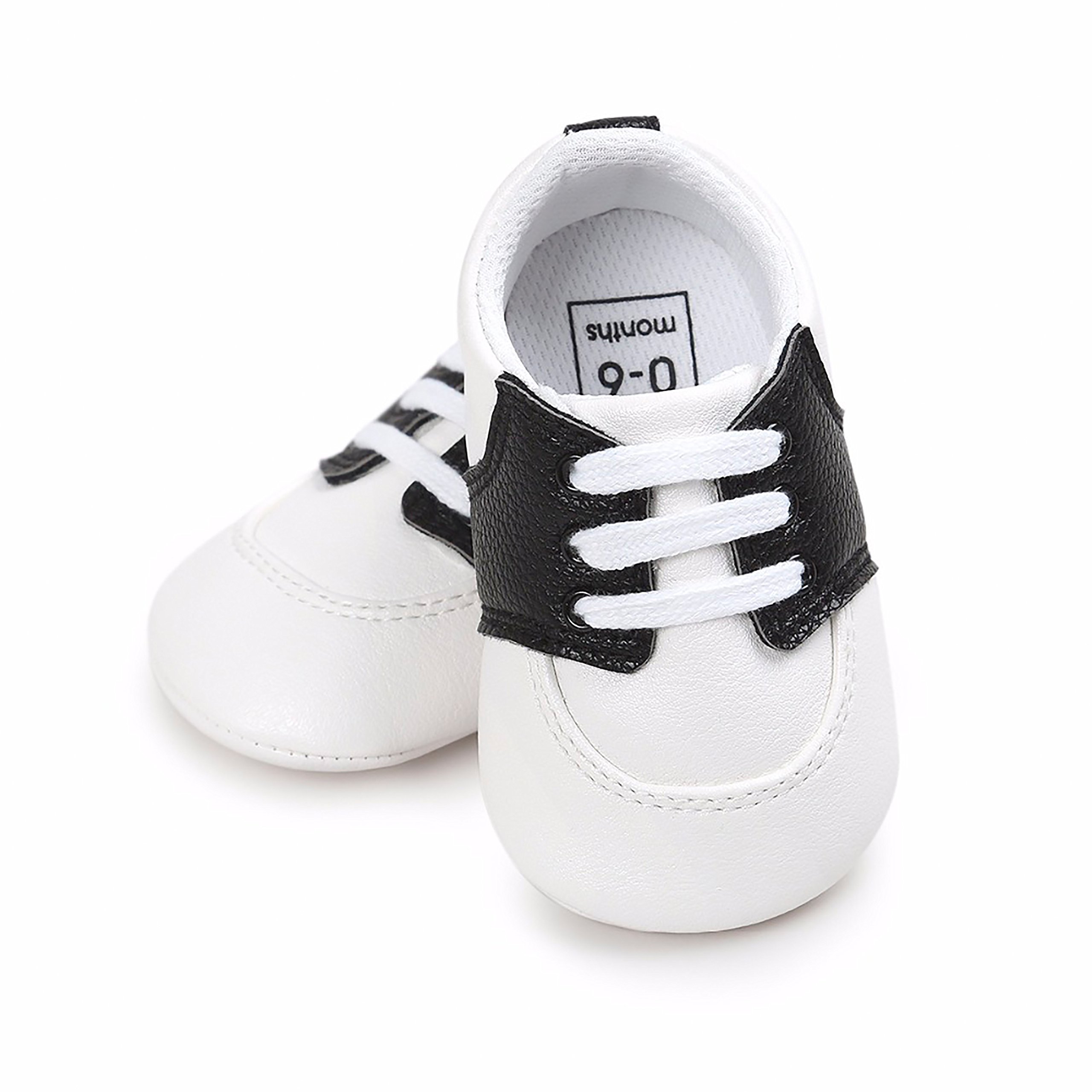Future Tailgater North Carolina UNC Tar Heels Pre-Walker Baby Shoes Black Trim 0-6 Months