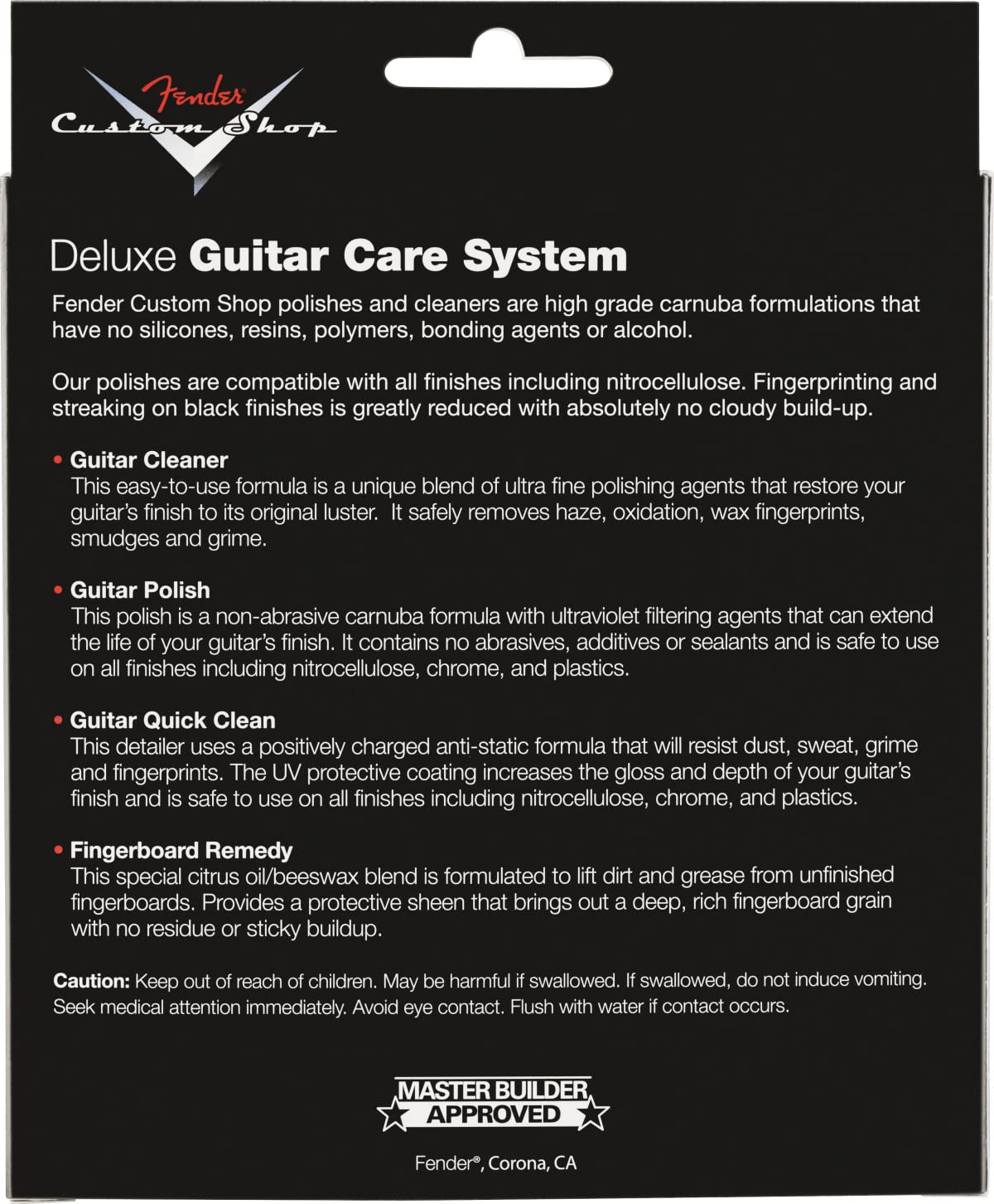 Fender Guitar Super Care Kit Bundle with Speed Stick String Cleaner, Custom Shop Deluxe Guitar Care System 4 Pack, Super-Soft Dual-Sided Microfiber Cloth, and Fender Factory Microfiber Cloth