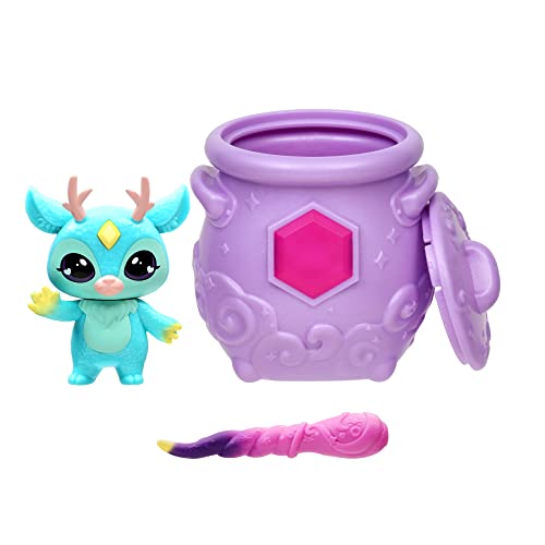 Magic Mixies Mixlings Magic Castle Super Pack, Expanding Playset with Magic Wand That Reveals 5 Magic Moments and 2 Collector's Cauldrons, for Kids Aged 5 and Up, Amazon Exclusive