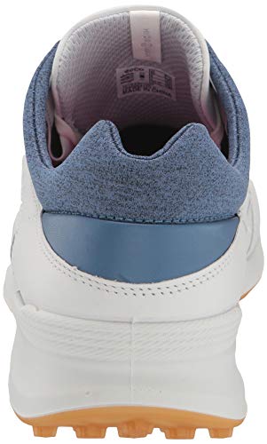 ECCO Women's Street Retro Hydromax Golf Shoe, White, 11-11.5