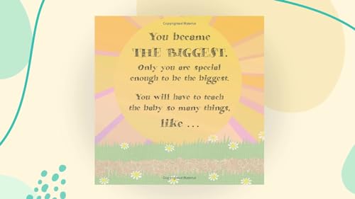 You're The Biggest: Keepsake Gift Book Celebrating Becoming a Big Brother or Sister