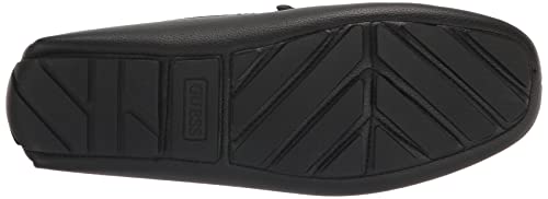 Guess Men's AUROLO Driving Style Loafer, Black 001, 12