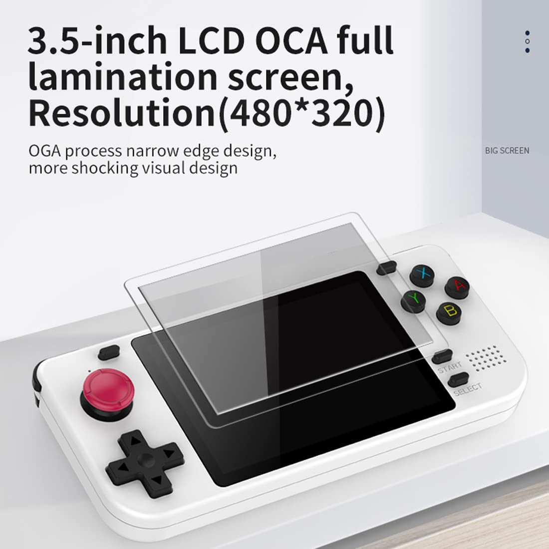 JoySeed Powkiddy RGB10S Handheld Arcade Game Console with 40,000 Games, 256G Retro Portable RK3326 Game Console, (HPOHEFKR4915854VIK2)
