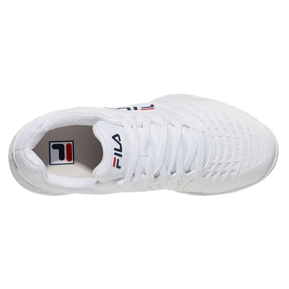 FILA Women's Axilus 2 Energized, Color: Wht/Wht/Fnvy, Size: 9 (5TM00603-147-9)