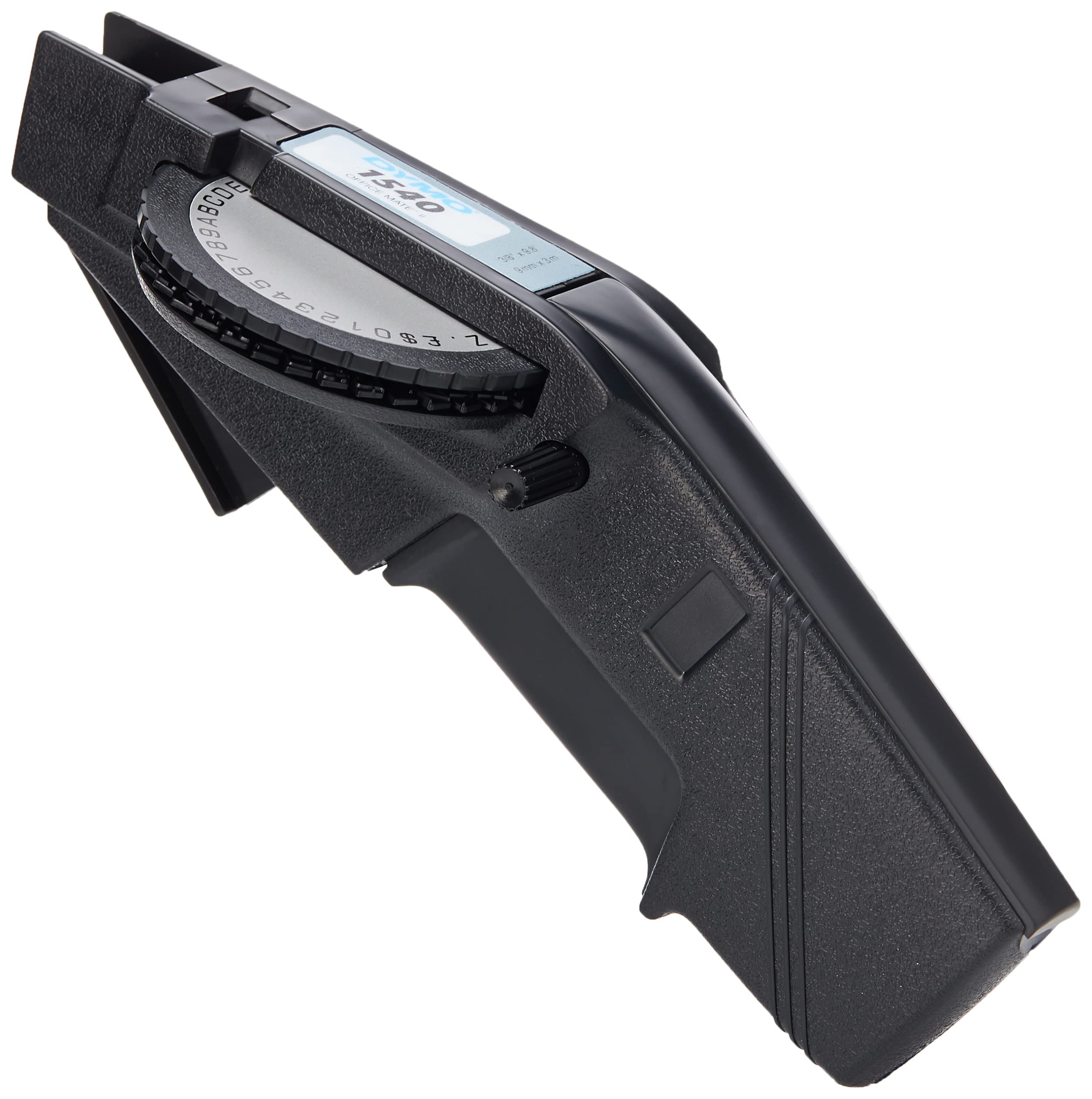 DYMO Office Mate II Embossing Label Maker (154000),Black (Renewed)