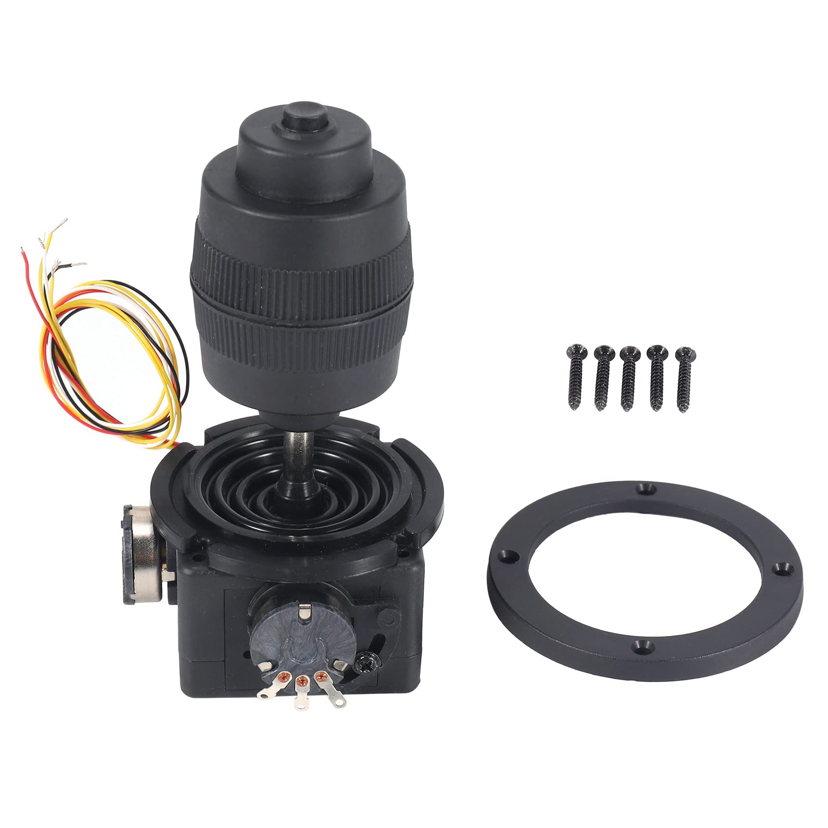 JUMYNOOY New 4-Axis Joystick Potentiometer -D400X- 5K Ohm 4D with Button Joystick with Track Number 12001297 5K