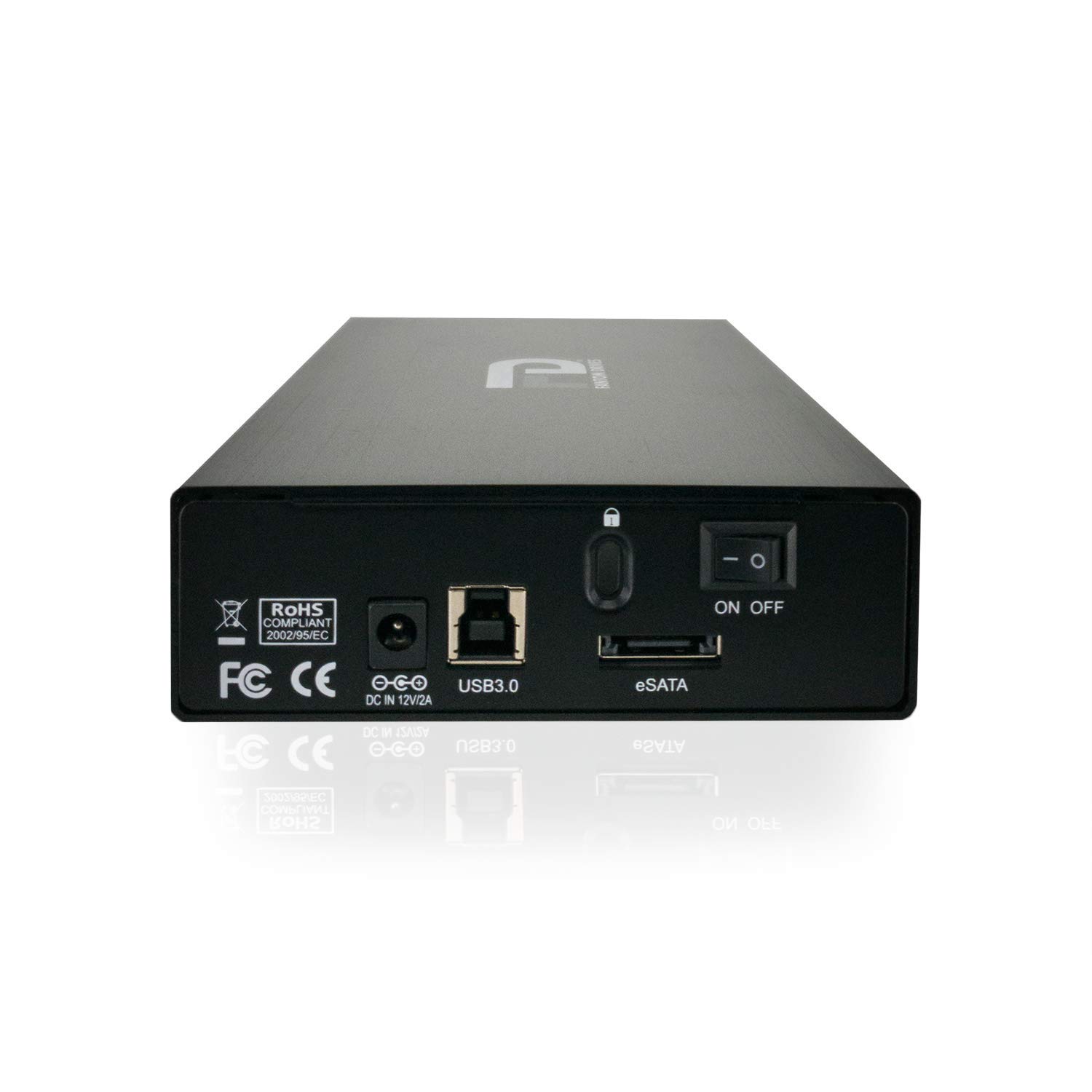 Fantom Drives 14TB 7200RPM External Hard Drive - USB 3.0/3.1 Gen 1 & eSATA Black Aluminum - GFORCE 3 Pro Series - Mac, Windows, and Xbox (Renewed)